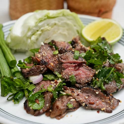 Beef Waterfall | Neua Nam Tok | เนื้อย่างน้ำตก - Rachel Cooks Thai