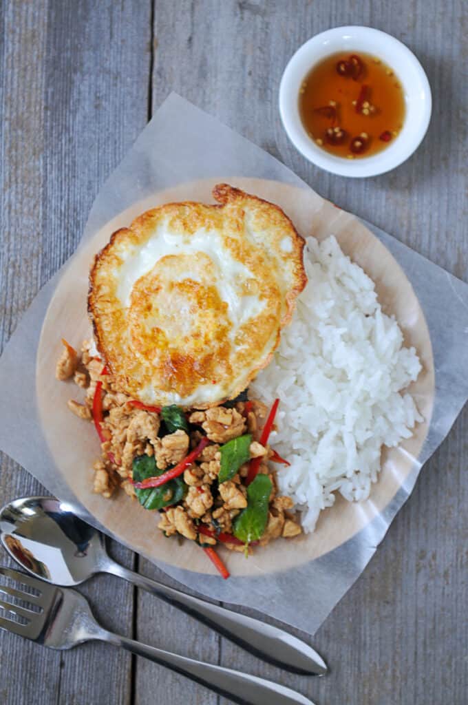 Holy Basil Stir Fry with Chicken | Pad Kra Pao Gai | ผัดกระเพรา ...