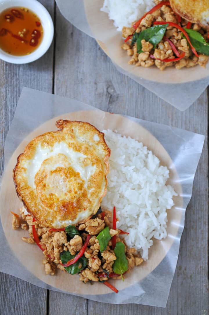 Holy Basil Stir Fry with Chicken | Pad Kra Pao Gai | ผัดกระเพรา ...
