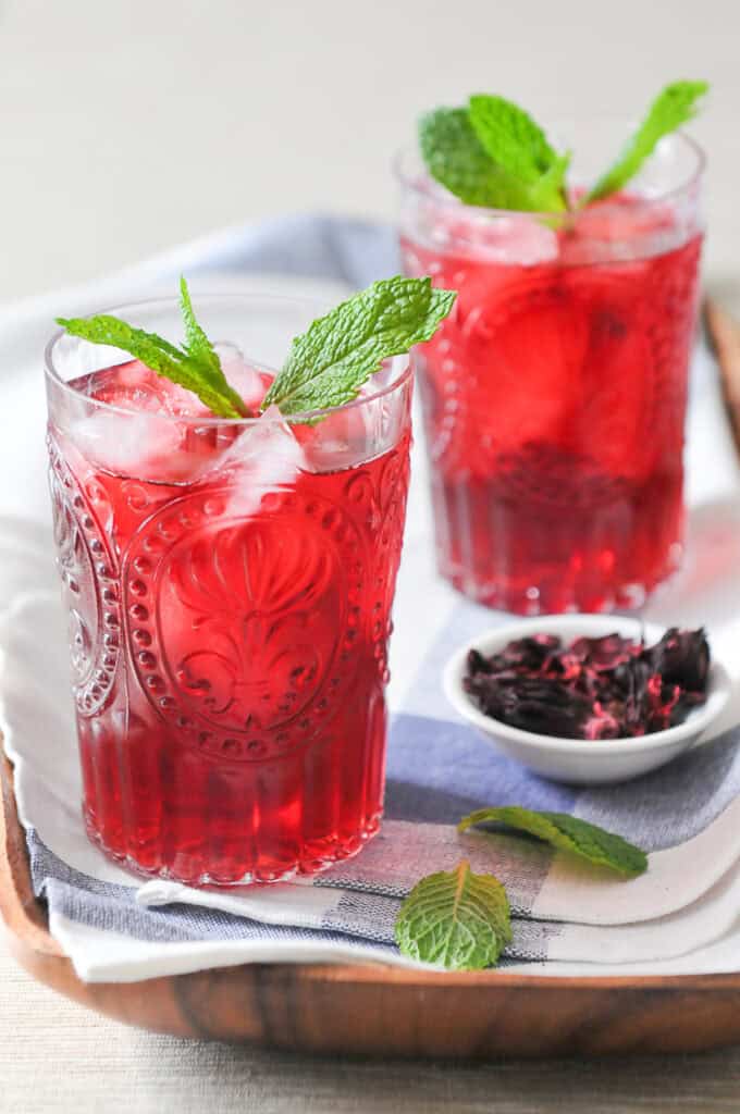 Hibiscus Juice | Nam Krachiap | น้ำกระเจี๊ยบ - Rachel Cooks Thai