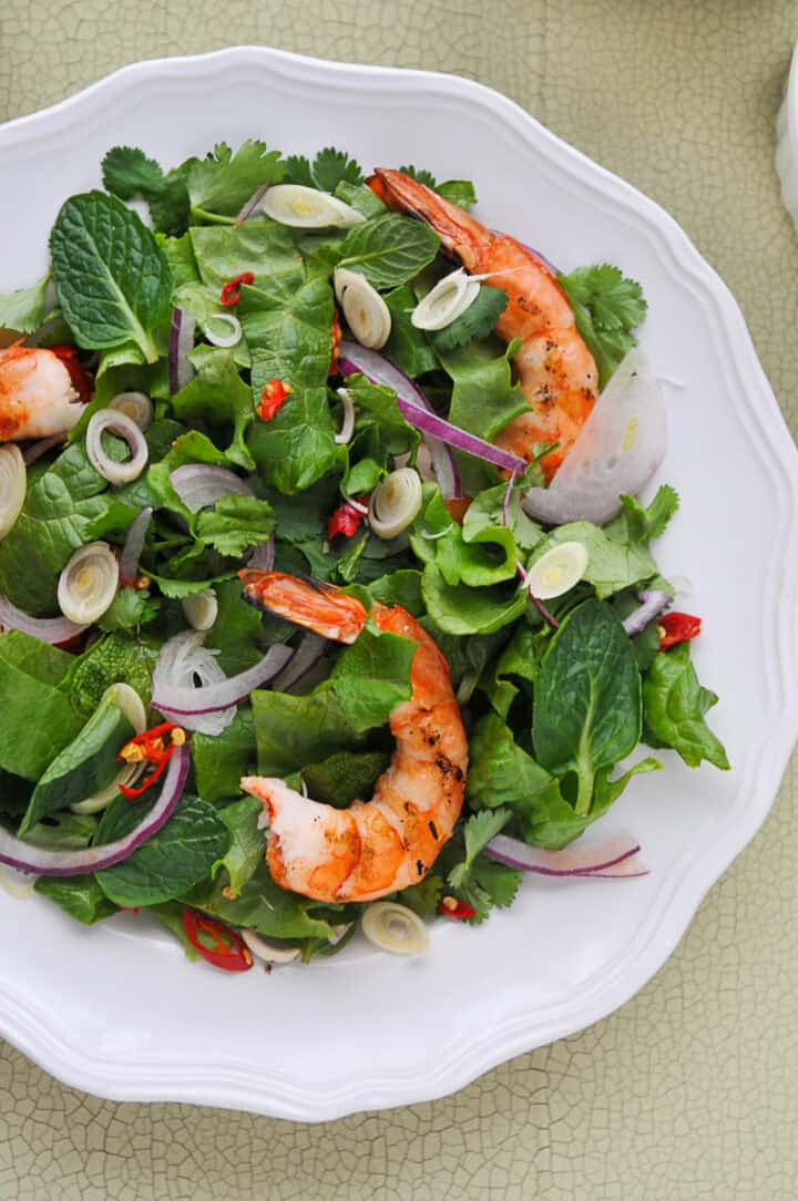 Thai Shrimp Salad | Pla Goong | พล่ากุ้ง - Rachel Cooks Thai
