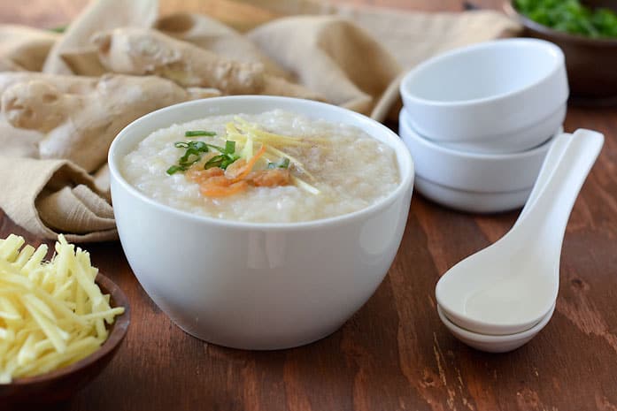 Thai Rice Porridge (Jok) - Rachel Cooks Thai