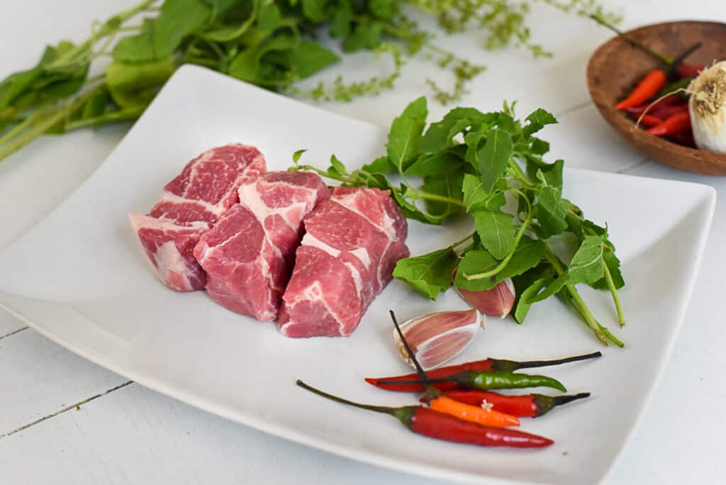 Holy Basil Stir Fry with Pork | Pad Krapow Moo | ผัดกะเพรา - Rachel ...