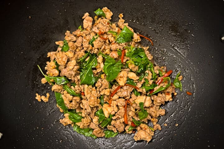 Holy Basil Stir Fry with Pork | Pad Krapow Moo | ผัดกะเพรา - Rachel ...