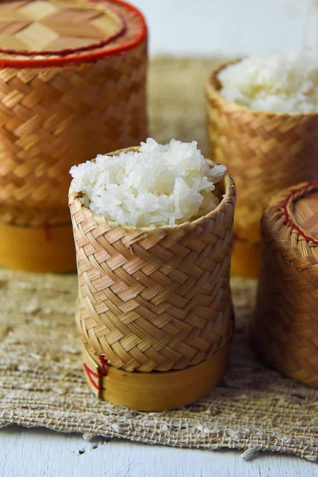 HOW TO: Make Thai Sticky Rice - Rachel Cooks Thai