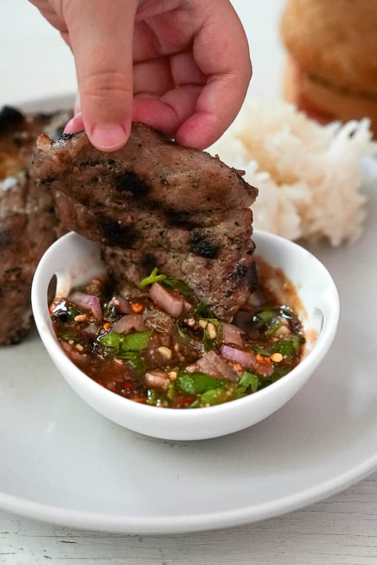 Thai Dried Chili Dipping Sauce | Nam Jim Jaew | แจ่ว - Rachel Cooks Thai