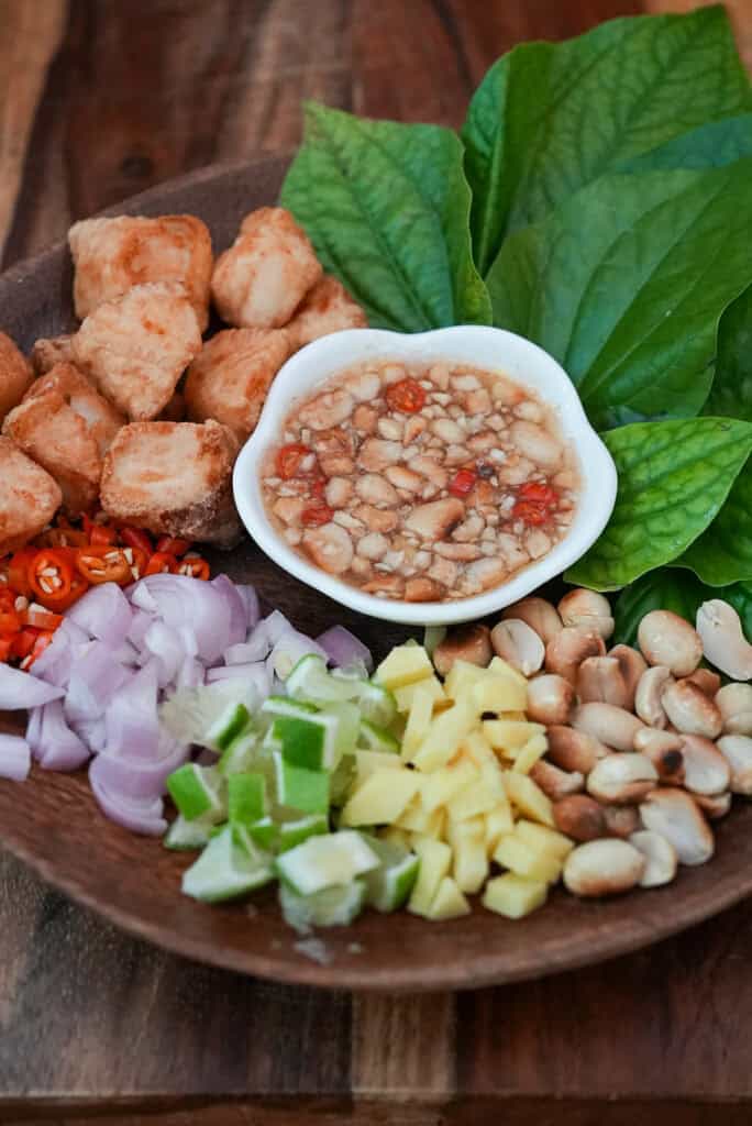 Miang Pla Tod - Rachel Cooks Thai