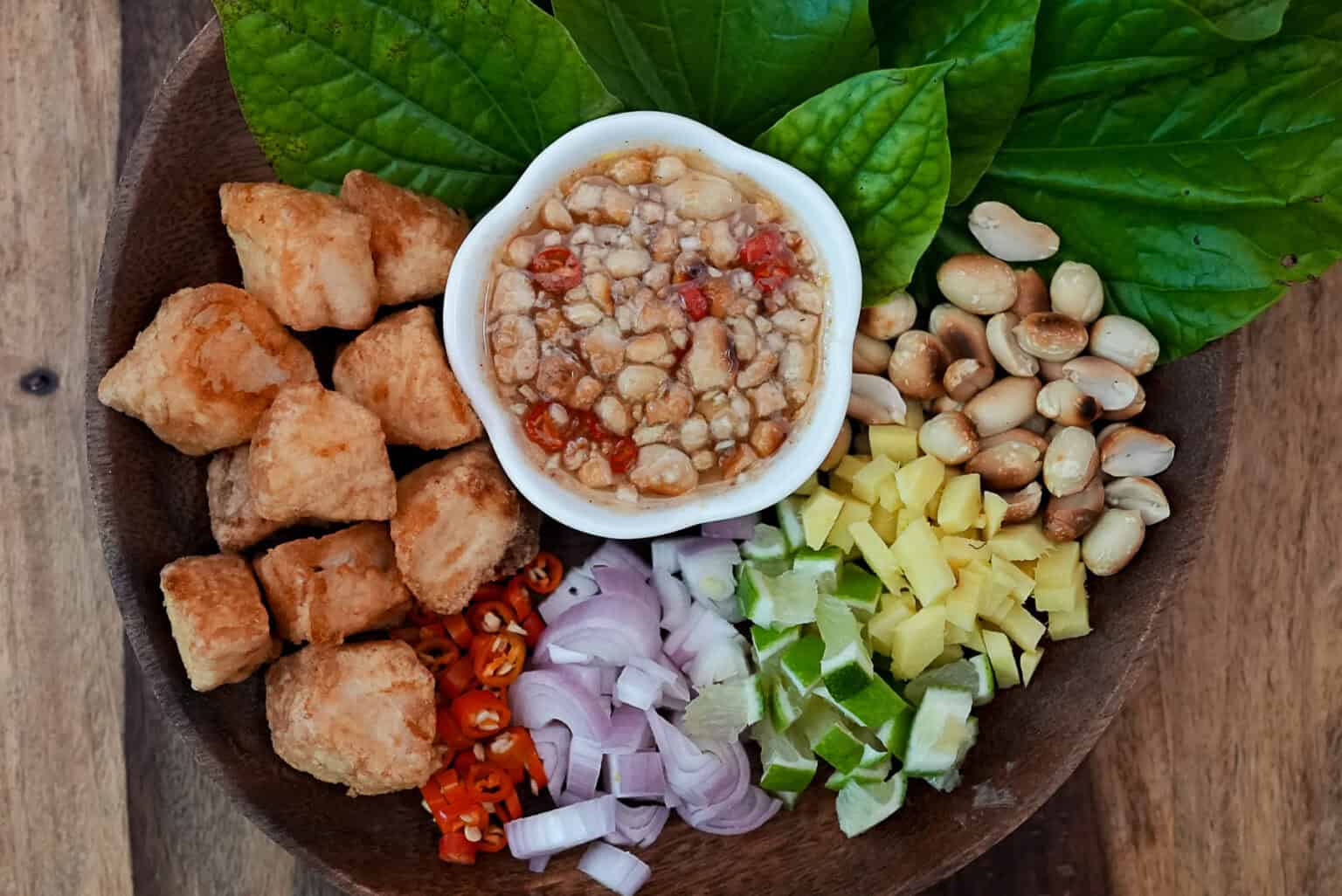 Miang Pla Tod - Rachel Cooks Thai