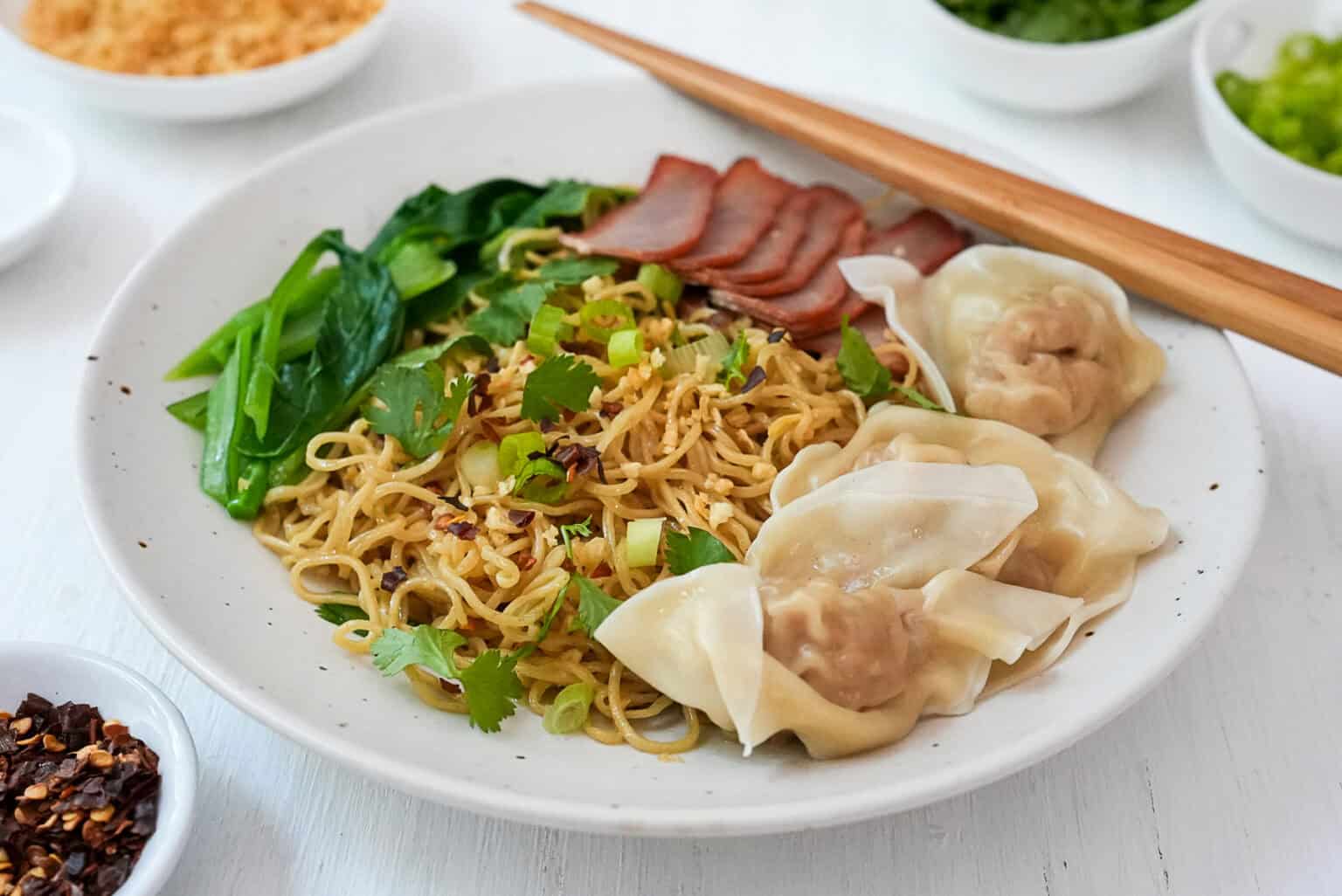 Dry Egg Noodles | Bamee Hang | บะหมี่แห้ง - Rachel Cooks Thai