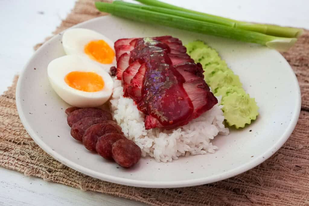 Red Pork with Rice | Khao Moo Dang | ข้าวหมูแดง - Rachel Cooks Thai
