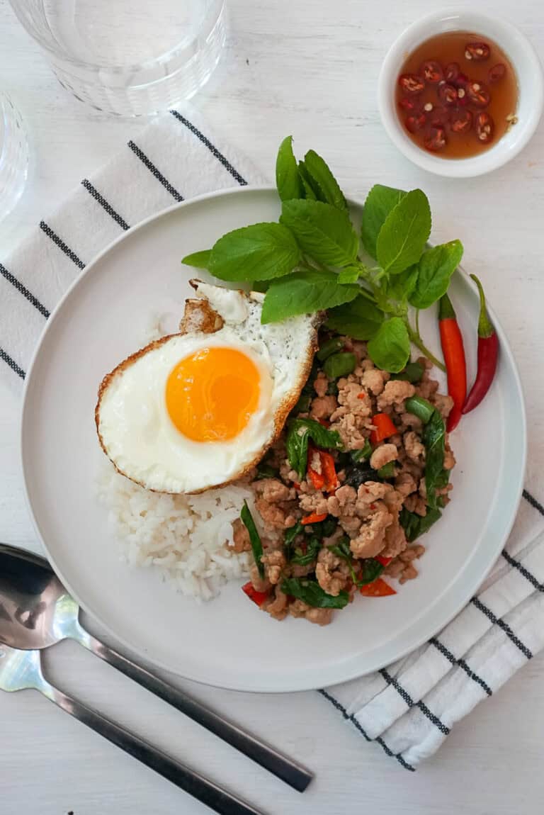 Holy Basil Stir Fry with Chicken | Pad Kra Pao Gai | ผัดกระเพรา ...