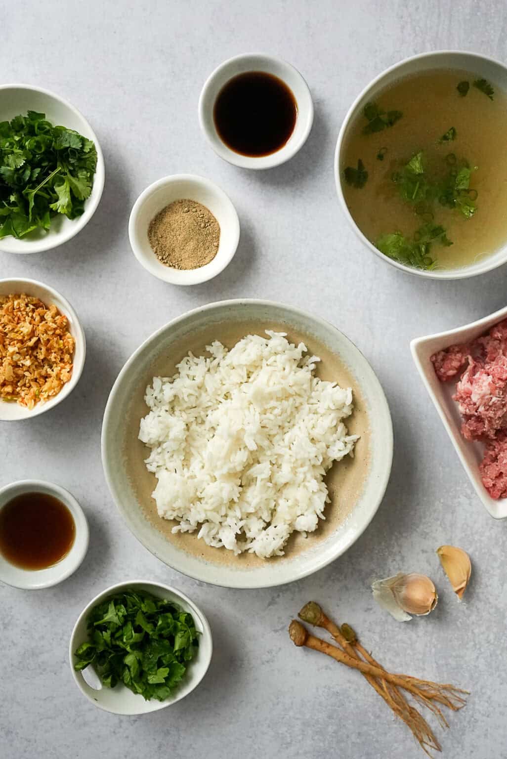 Thai Rice Soup (Khao Tom) - Rachel Cooks Thai